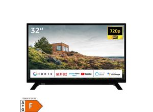 4024862127107 - 32W2263DG 32 Zoll Fernseher Smart TV (HD Ready HDR Netflix Prime Video Triple-Tuner)