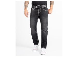 4251882510651 - Jeans Comfort Fit dicke Nähte Loose Fit