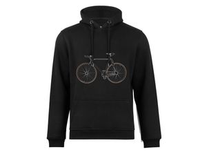 4250515196873 - Cotton Prime® Kapuzensweatshirt Bike - Fahrrad