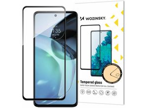 4252021382078 - Markenlos - 5D Schutzglas kompatibel mit Motorola Moto G72 gebogen gehärtetem Glas Film voll Klebstoff und Abdeckung