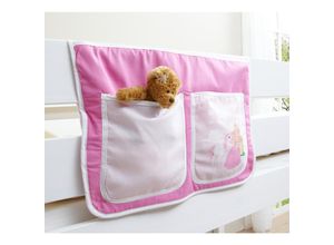 4250393871138 - Ticaa Bett-Tasche für Hoch- und Etagenbetten Horse (pink)