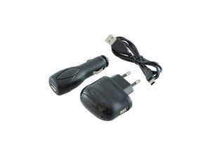 4252023291477 - 4in1 zubehör set Netzteil usb Ladekabel kfz Kabel Datenkabel Adapter für TomTom Tom Tom one Europe one Classic Europe Traffic one Europe v3 v4 one