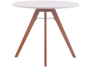 4251380480203 - Küchentisch Viktor I Esstisch Mit MDF Tischplatte I Bistrotisch Mit Buchenholzgestell