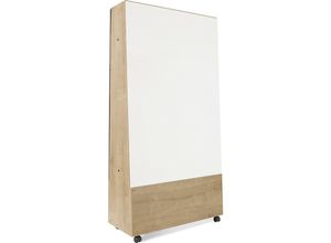 8427951310026 - Mobiles Whiteboard NATURAL BASIC-Version - Stahlblech lackiert Tafel-BxH 1000 x 1500 mm