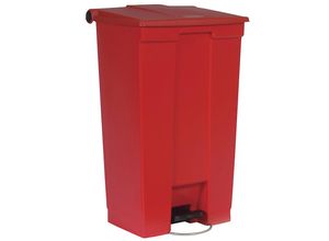 0086876052596 - Tretabfalleimer Industrie aus Polyethylen Volumen 87 l rot ab 5 Stk Rubbermaid