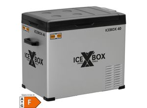 4011458680610 - CrossTools icebox 40 Kühlbox eek f (a - g) Kompressor 230 v 24 v 12 v Silber (matt) Schwarz 37 l