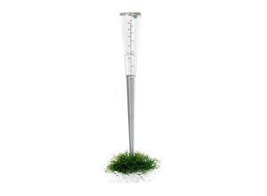 4008832652516 - Regenmesser BLOMUS Wetterstationen grau (silberfarben) Deko-Objekt Gartendekoration Deko-Objekte Gartenstecker