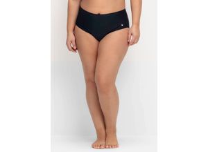 4063137002718 - Große Größen Bikinihose in hohem Schnitt mit Shaping-Einsatz tiefblau Gr44