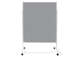 4059382101610 - Office Marshal Moderationstafel mit Rollen Doppelseitig 150 x 120 cm Filz