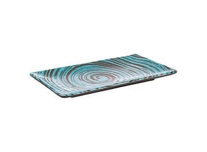 4004133852006 - Tablett CANCUN blau braun 135 x 235 cm