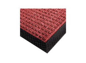 4059382024391 - Floordirekt - Schmutzfangmatte Diamond Rot 120 x 180 cm - Rot