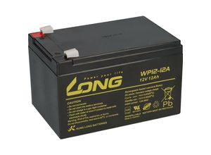 4250762504230 - Kunglong - Kung Long VdS WP12-12 12V 12Ah agm Blei Accu Batterie wartungsfrei