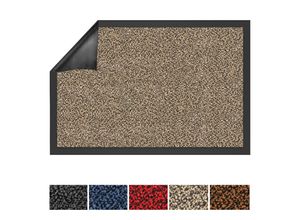 4064149908807 - Floordirekt - Antistatik-Schmutzmatte sky Performa Ocker-schwarz 60 x 180 cm - Ocker-Schwarz