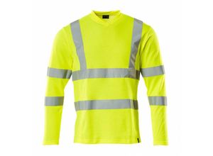 5711074632503 - Warnschutz Langarmshirt SAFE CLASSIC 18281 Gr 2XL warngelb - warngelb