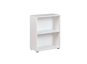 4010340135016 - Regal ARCO 1 (BHT 60x75x30 cm) BHT 60x75x30 cm weiß Standregal Bücherregal Bücherregal Schuhregal