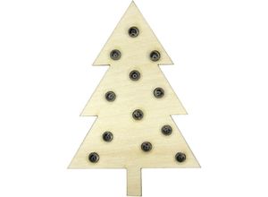 4037373763351 - SOL-EXP 76335 - Weihnachtsbaum mit Flacker-LEDs Lötbausatz für USB (Powerbank o