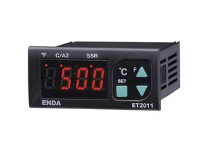 4016138868968 - Enda ET2011-T-230 PID Temperaturregler J K T S R 0 bis +1700 °C Relais 8 A SSR (L x B x H) 71 x 77 x 35 mm