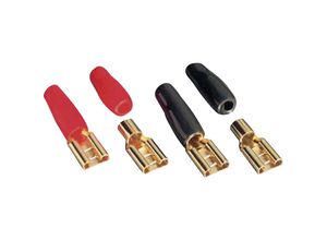 4016631001244 - Mm_unverified_brand - Sinuslive Car HiFi Lautsprecherstecker-Set 1 x 6 mm² vergoldet