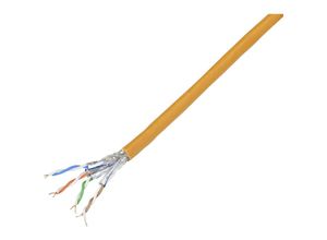 4064161194455 - TC-9878240 Netzwerkkabel cat 7 4 x 2 x 026 mm² Orange 100 m - Tru Components