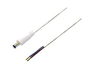 4053199559336 - TC-2511309 niedervolt-anschlusskabel niedervolt-stecker - offene kabelenden 550 mm 210 mm 3000 cm 1 s - Tru Components