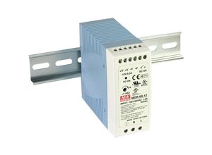 4021087020879 - MDR-60-12 Hutschienen-Netzteil (DIN-Rail) 12 v dc 5 a 60 w Anzahl Ausgänge1 x Inhalt 1 - Mean Well