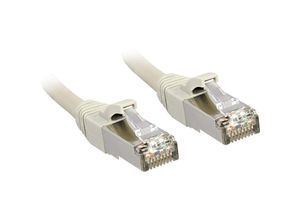 4002888455848 - 45584 RJ45 Netzwerkkabel Patchkabel cat 6 s ftp 300 m Grau mit Rastnasenschutz 1 St - Lindy