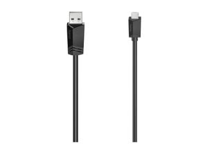 4047443443717 - USB-Kabel usb 20 USB-Micro-B Stecker usb-a Stecker 150 m Schwarz 00200608 - Hama