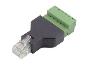 4016139193144 - TRU COMPONENTS FL-30 RJ 12 Terminal Adapter FL-30 Stecker gerade Polzahl 6P6C 1 St