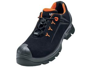 4031101653785 - uvex 2 VIBRAM Sicherheitsschuh S3 Halbschuh Velours schwarz orange 37 37 11 - 6528237