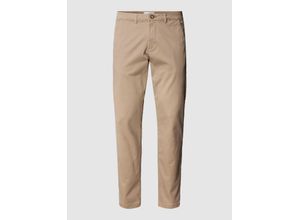 5715363884048 - Slim Fit Chino in unifarbenem Design Modell NEW Miles