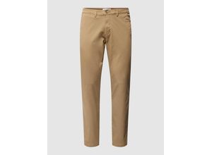 5715363883850 - Slim Fit Chino in unifarbenem Design Modell NEW Miles