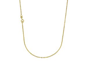 4006046232340 - Collierkettchen FASCINATION BY ELLEN K 333 Gold Ankerkette 42cm Halsketten Gr 42cm Gold Länge 42 cm Breite 10 mm gelb Damen Colliers