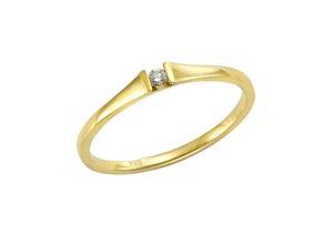 4006046378130 - Orolino Ring 585 - Gold Brillant weiß Glänzend 004ct (Größe 060 (191))