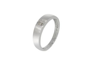 4006046346504 - Ring 925 - Sterling Silber Diamant weiß Glänzend 003ct (Größe 054 (172))