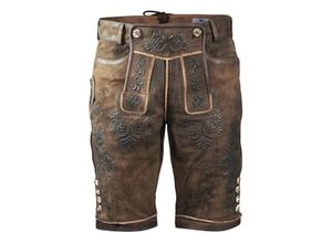 4260555394870 - Kurze Wildbock Lederhose Jan
