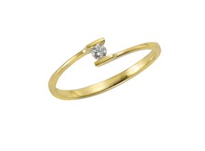 4006046300452 - Orolino Ring Gold 585 mit Brillant 006ct