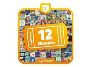 4260535486052 - tigermedia tigertones-Ticket NEU 12 Monate Streaming für tigerbox TOUCH