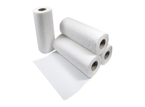 8057714362445 - Küchenrolle VE 4 Rollen Zellstoff weiß 3-lagig weiß LxB 260 x 200 mm ab 50 VE kaiserkraft