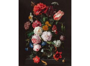 8714597573138 - Wandbild REINDERS Wandbild Stillleben mit Blumvase Jan Davidsz de Heem Bilder Gr B H 40 cm x 50 cm Vasen 1 St bunt (mehrfarbig) Kunstdrucke