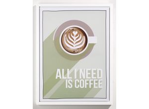 4041103923083 - Bild ALL I NEED IS COFFEE (BHT 45x60x270 cm) casa NOVA