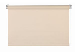 4040255660976 - Seitenzugrollo MYDECO Win Rollos Gr 160 cm einseitig verschiebbar 60 cm beige (sand weiß) Seitenzugrollo Rollos ohne Bohren Rollo bis Breite 120cm