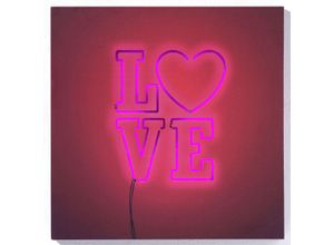 4041103827893 - Bild LED LOVE (BHT 48x48x4 cm) casa NOVA