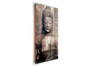 8714597511512 - Deco-Panel REINDERS Buddha Bilder Gr B H 60 cm x 90 cm braun Kunstdrucke Bilder 6090 cm