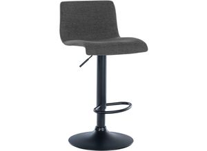 4251756490874 - Barhocker Branford I Modern Höhenverstellbar Mit Lehne I Metallgestell Bequemer Sitz I Küchenstuhl Oder Esszimmerstuhl