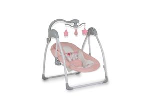 3800146249144 - Cangaroo Babywippe elektrisch Jessica Spielbogen Musikfunktion Schaukelfunktion rosa