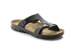 4052001212124 - Damen-Pantolette Sofia BirkoFlor schmal schwarz Größe 41 - Birkenstock