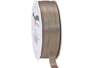 4009236112781 - PRAESENT Doppelsatin 7181025-105 Taupe 10 mm x 25 m 2 Stück