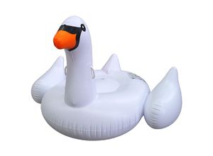 4009197644406 - aufblasbares XXL Schwimmtier Schwan - weiß