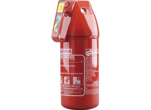 4006325654528 - GLORIA Pulver-Kompakt-Feuerlöscher Inhalt 2 kg inkl Manometer Brandklasse A+B+C