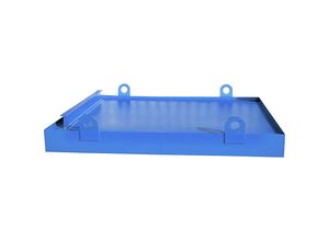 4061753234001 - eurokraft pro Auffangwanne für Absetzcontainer für Absetzcontainer Auffangvolumen 1078 l blau